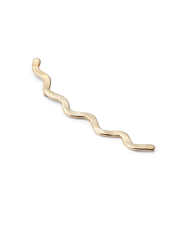 Bloomingdale'S 14k Yellow Zigzag Climber Earrings