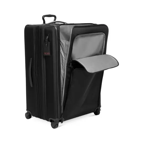 Tumi Alpha 3 Extended Trip Expandable 4-wheel Packing Suitcase - Black