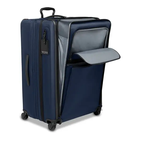 Tumi Alpha 3 Extended Trip Expandable 4-wheel Packing Suitcase - Navy
