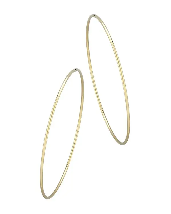 Bloomingdale'S 14k Yellow Endless Hoop Earrings - Gold