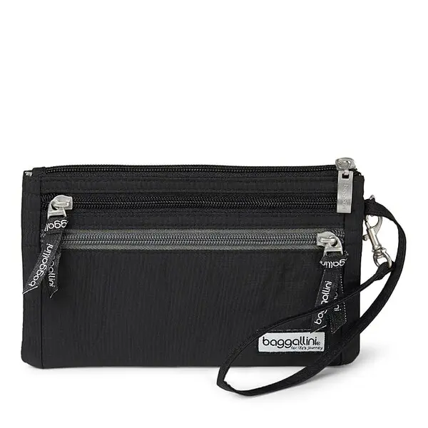 BAGGALLINI Rfid Currency Organizer - Black