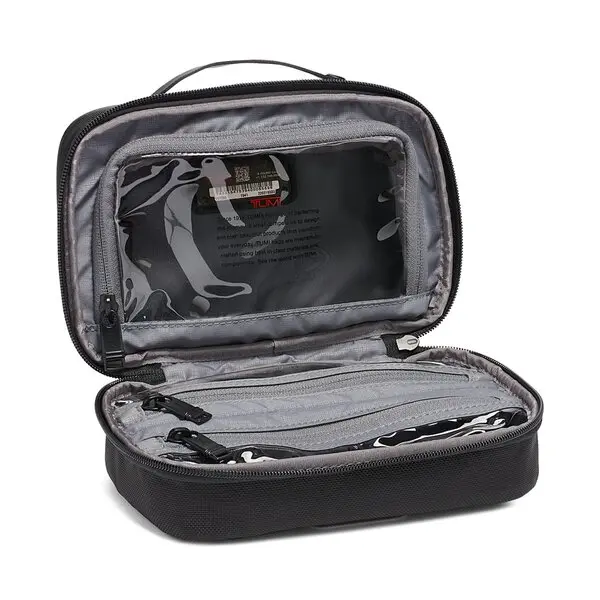 Tumi Alpha 3 Split Toiletry Kit - Black