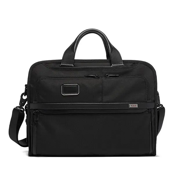 Tumi Alpha 3 Organizer Portfolio Brief - Black