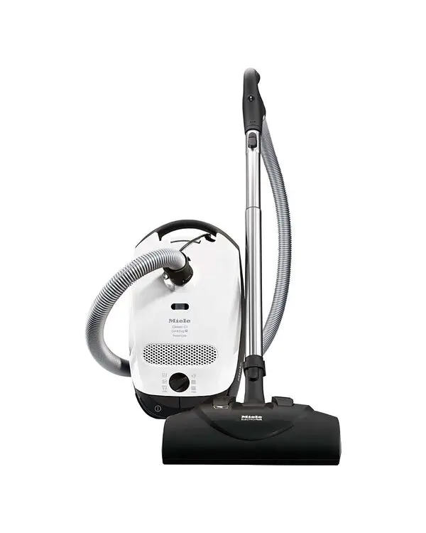 MIELE Classic C1 Cat & Dog Canister Vacuum - White
