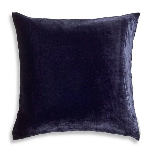 AVIVA STANOFF Silk Velvet Pillow, 20 X 20 - Navy