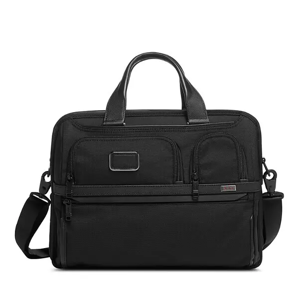 Tumi Alpha 3 Expandable Organizer Laptop Brief - Black