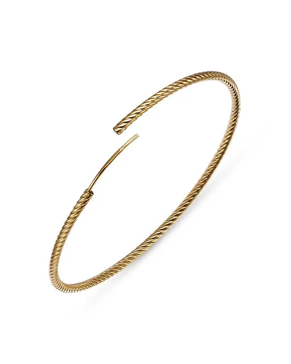 Bloomingdale'S 14k Yellow Twisted Hoop Earrings