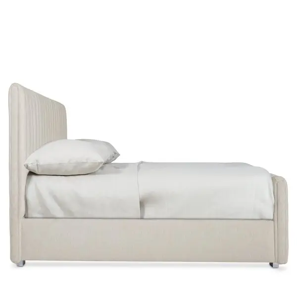 BERNHARDT Silhouette Upholstered Panel King Bed