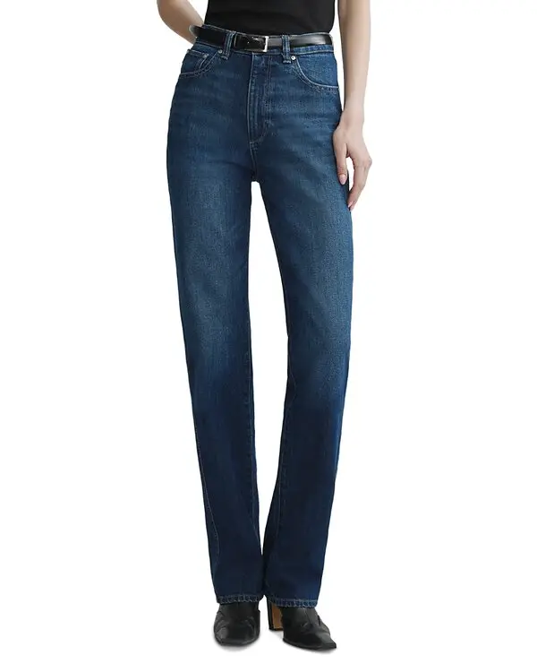 DL1961 Cate Classic High Rise Straight Jeans