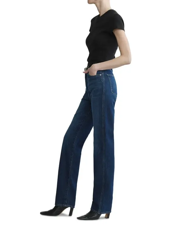 DL1961 Cate Classic High Rise Straight Jeans