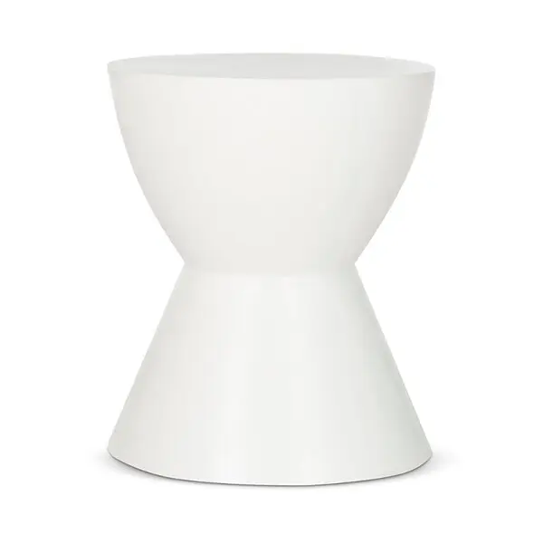 SAFAVIEH Athena Indoor/outdoor Modern Concrete Round Accent Table - Ivory