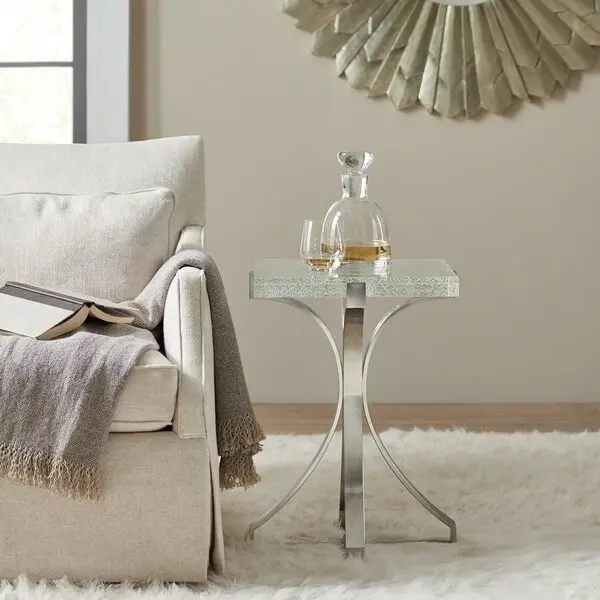 HOOKER FURNITURE Bubble Glass Accent Table