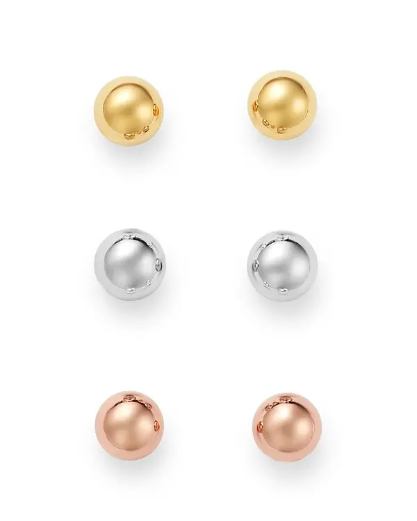 Bloomingdale'S Ball Stud Earrings Set - Multi