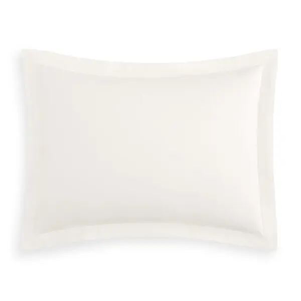 MATOUK Luca Satin Stitch Boudoir Sham - Ivory