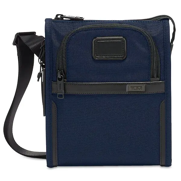 Tumi Alpha 3 Small Pocket Bag - Navy
