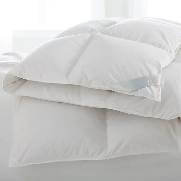 SCANDIA HOME Salzburg Medium Weight Down Comforter, Twin - White