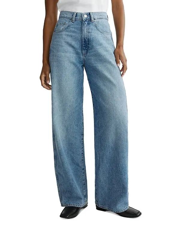 DL1961 Taylor Relaxed High Rise Barrel Jeans - River