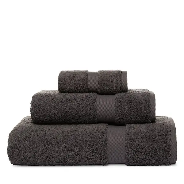 MATOUK Lotus Hand Towel - Charcoal Gray