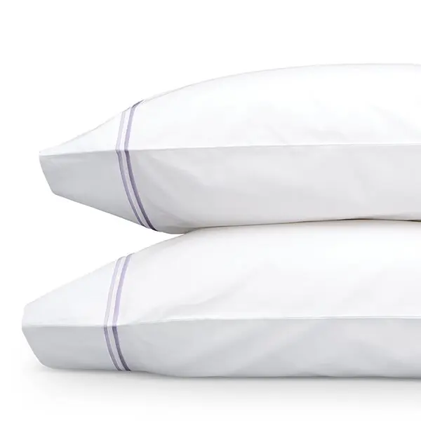MATOUK Essex Standard Pillowcase, Pair - Lilac