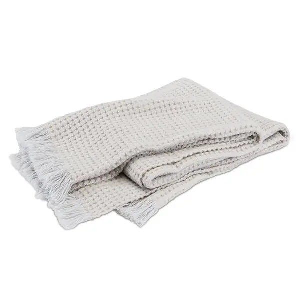 MATOUK Cleo Cashmere Throw - Pearl