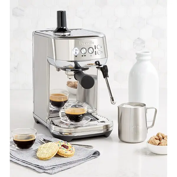 BREVILLE Bambino Plus Espresso Machine - Stainless Besbssbus