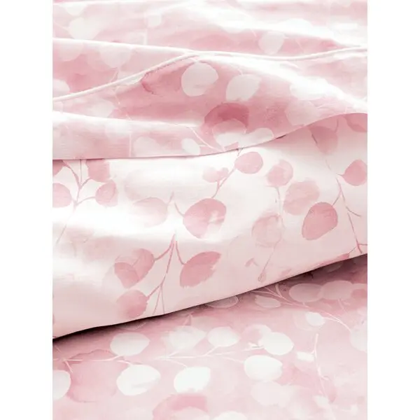 ANNE DE SOLENE Rosee Flat Sheet, King - Rose