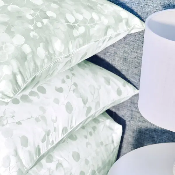 ANNE DE SOLENE Rosee Flat Sheet, King - Sauge