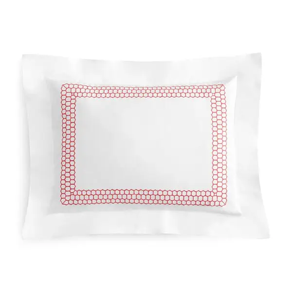 MATOUK Liana Boudoir Sham - Coral
