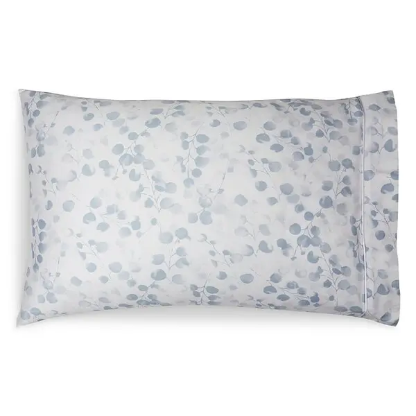 ANNE DE SOLENE Rosee Standard Pillowcases, Pair - Bleu