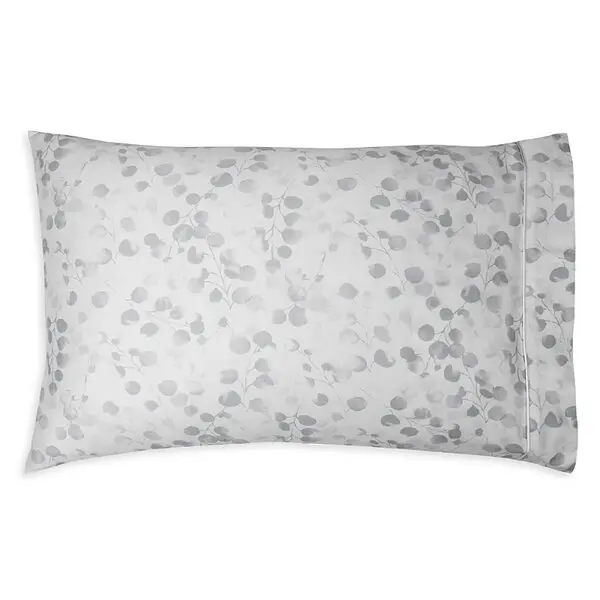 ANNE DE SOLENE Rosee Standard Pillowcases, Pair - Gris