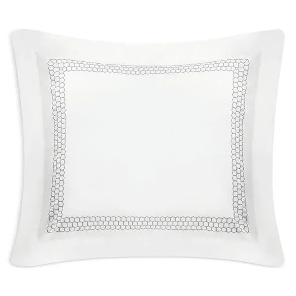 MATOUK Liana Euro Sham - Silver