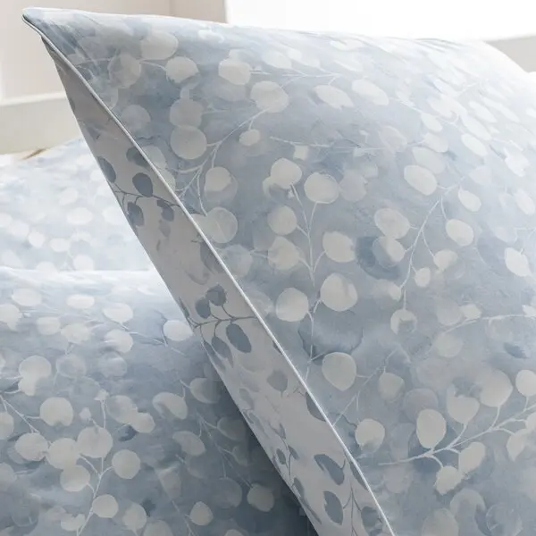 ANNE DE SOLENE Rosee Boudoir Sham - Bleu