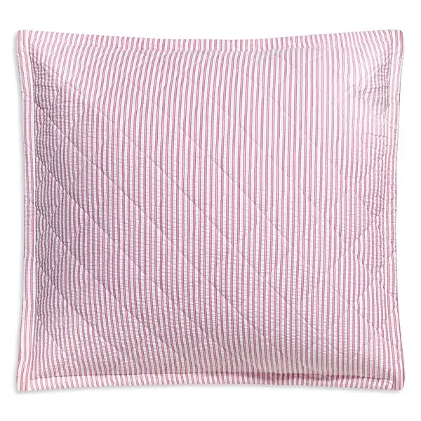 MATOUK Matteo Quilted Euro Sham - Peony