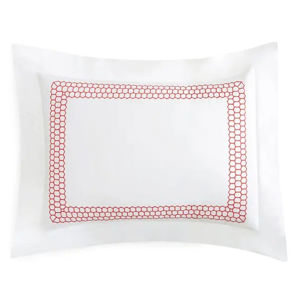 MATOUK Liana Standard Sham - Coral