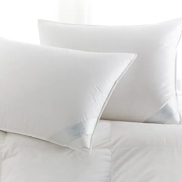 SCANDIA HOME Vienna Medium Down Pillow, King - White