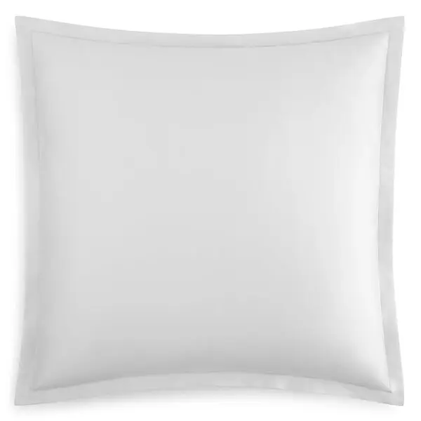 MATOUK Talita Satin Stitch Euro Sham - Silver