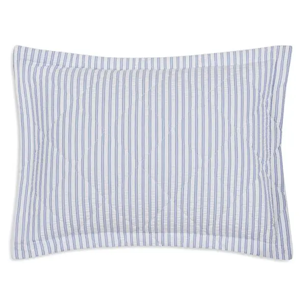 MATOUK Matteo Quilted Boudoir Sham - Azure