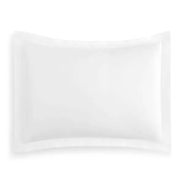 MATOUK Talita Satin Stitch Boudoir Sham - White
