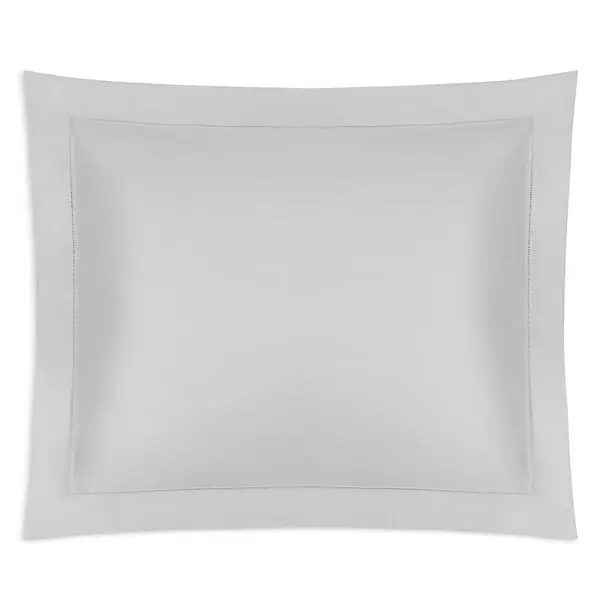 MATOUK Talita Satin Stitch King Sham - Silver