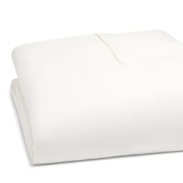 MATOUK Luca Satin Stitch Duvet Cover, King - Ivory