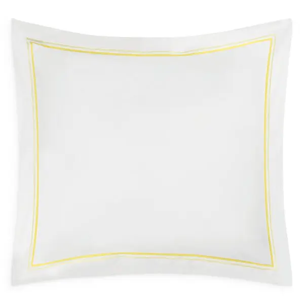 MATOUK Essex Euro Sham - Lemon