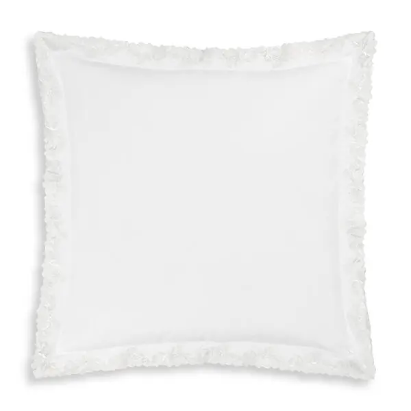 MATOUK Virginia Euro Sham - White