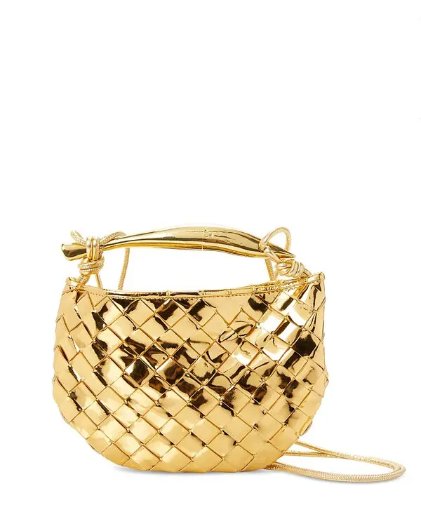 Bottega Veneta Mini Sardine Bag - Gold