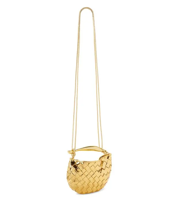 Bottega Veneta Mini Sardine Bag - Gold