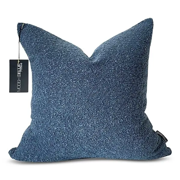 MODISH DECOR PILLOWS Square Pillow Cover, 18"l X 18"w - Navy