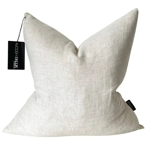 MODISH DECOR PILLOWS Square Pillow Cover, 18"l X 18"w - Beige
