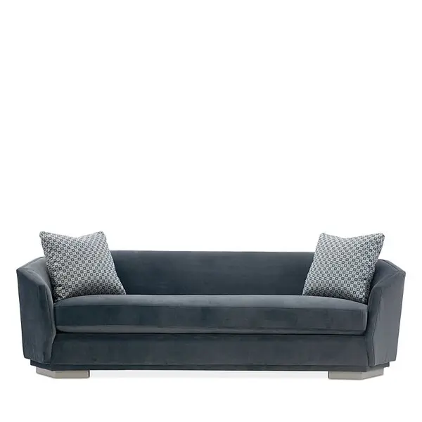 CARACOLE Expressions Faceted Shelter Sofa - Slate Blue