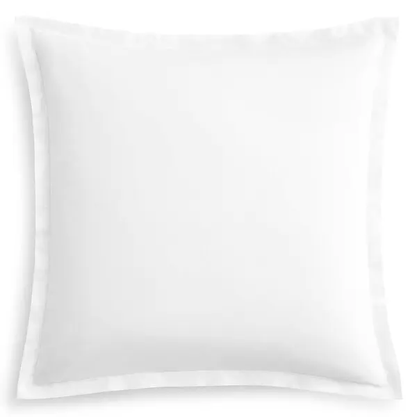 MATOUK Luca Satin Stitch Euro Sham - White