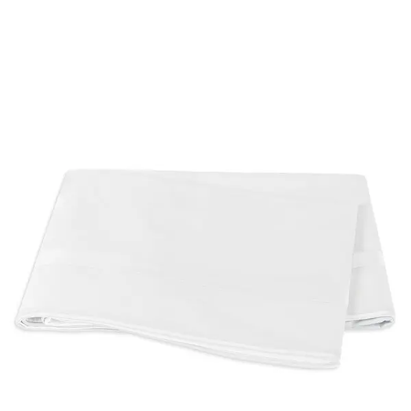 MATOUK Louise Flat Sheet, King - White