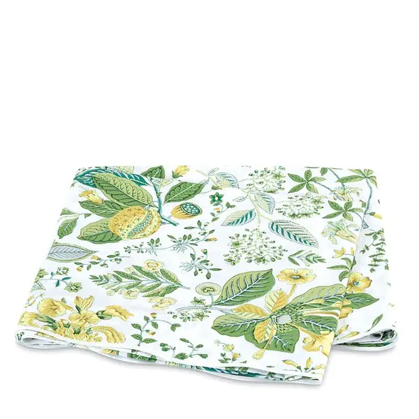 MATOUK Schumacher Pomegranate Flat Sheet, King - Citrus